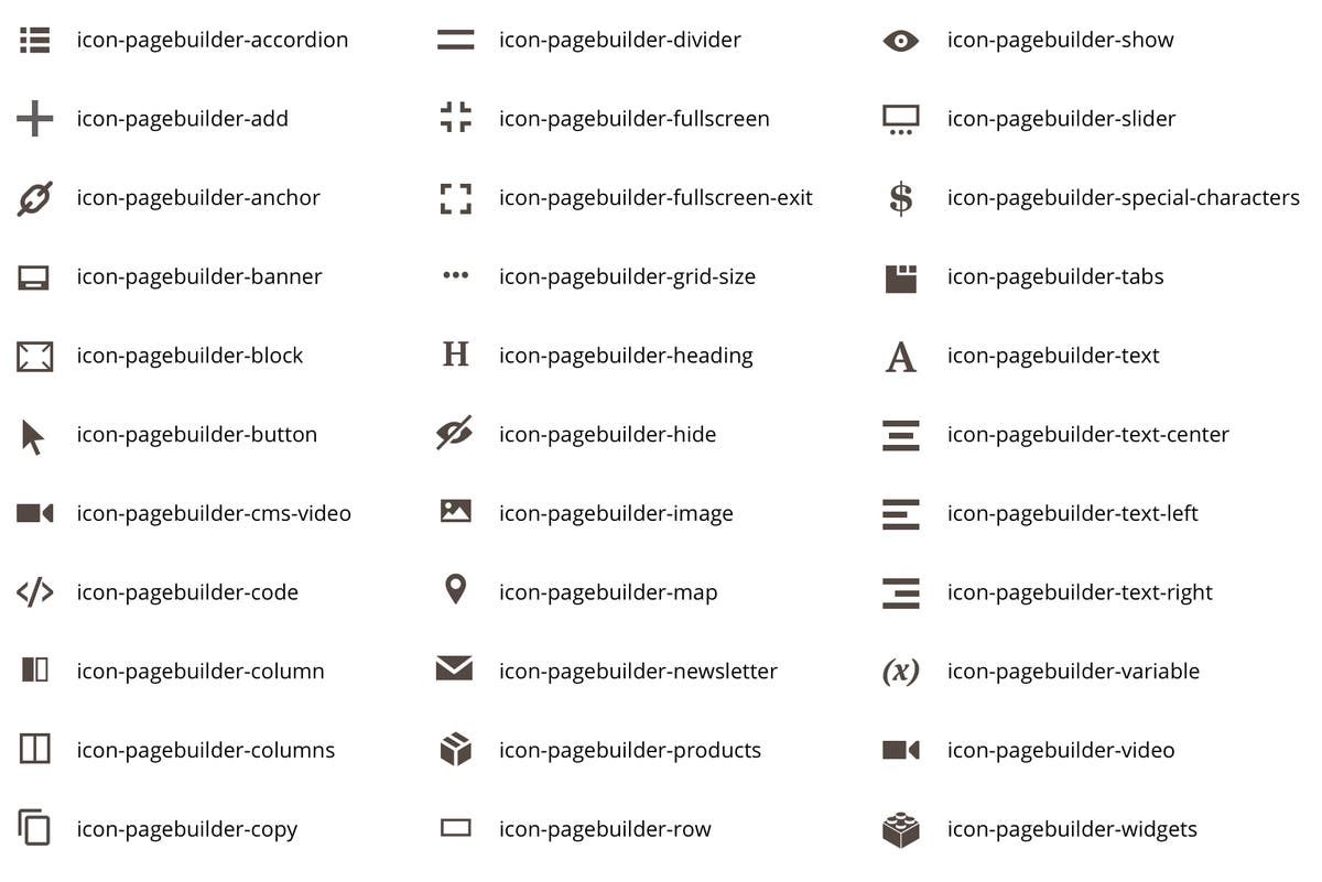 Add icons and images